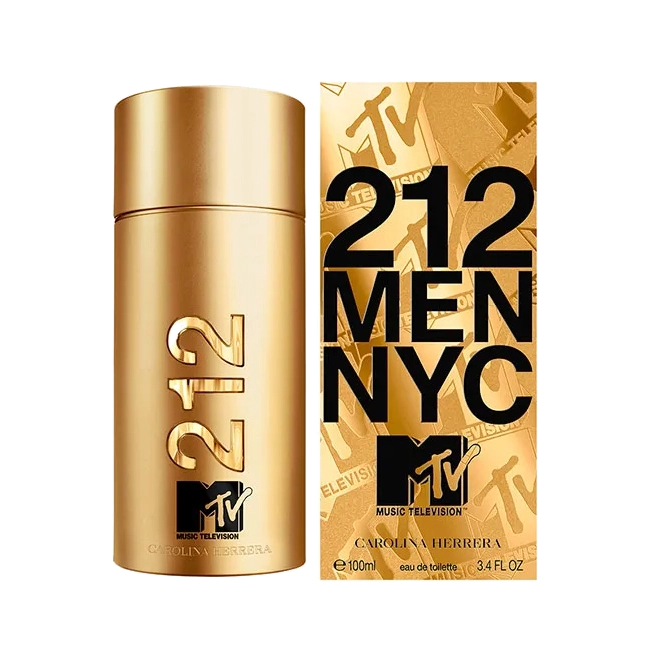 212 NYC Men MTV мужская туалетная вода Carolina Herrera 100 мл / Нью Йорк Мен Эм Ти Ви