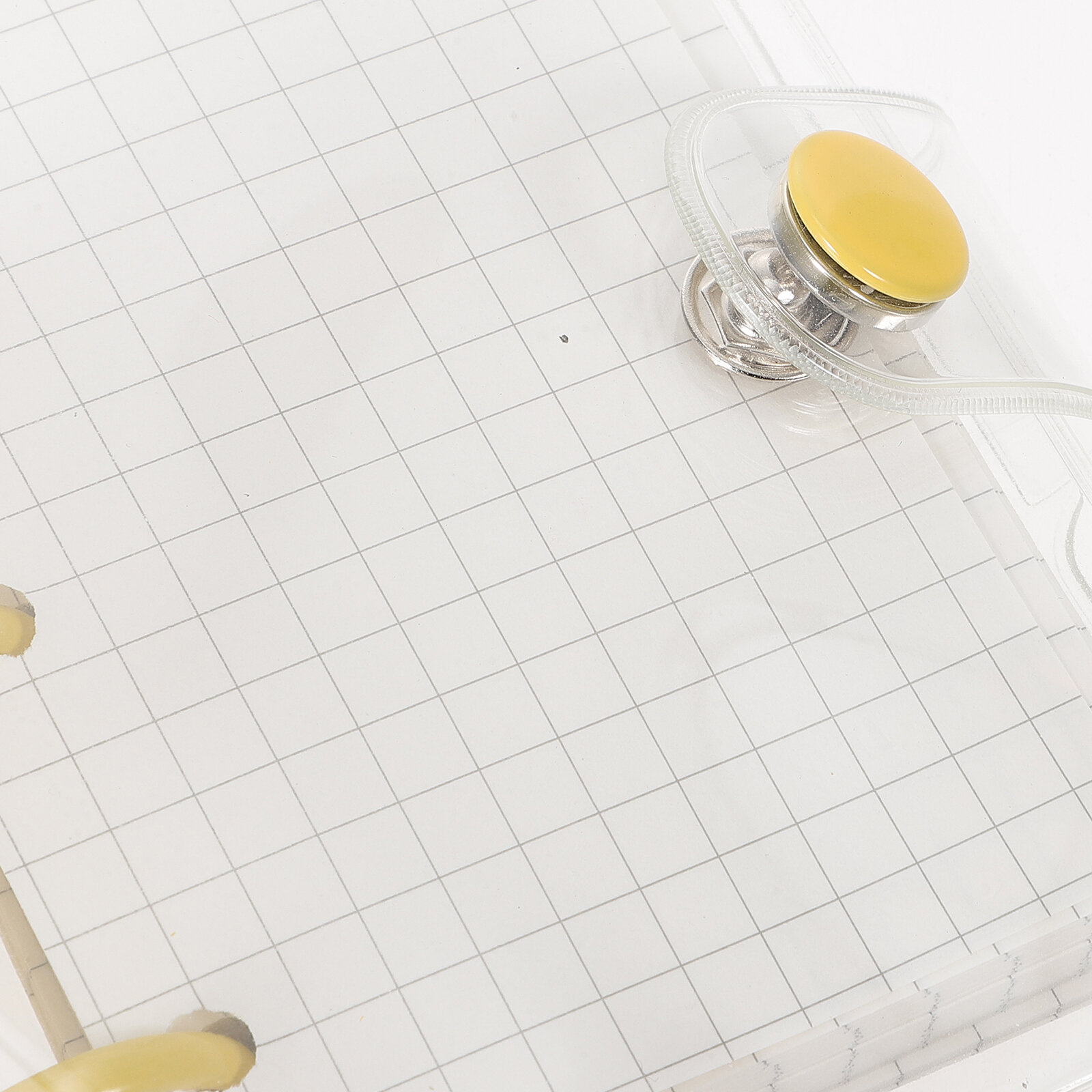 1 Набор Мини Прозрачный Loose Leaf Binder Милый Скрапбук С Отрывными Листами 10 2X9Cm