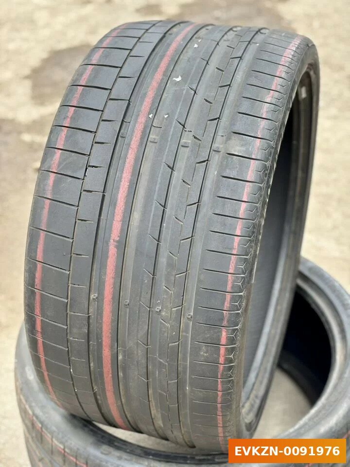 Комплект (2 шт) летних БУ шин Continental SportContact 6 335/30 R24 5% износ 7255344371