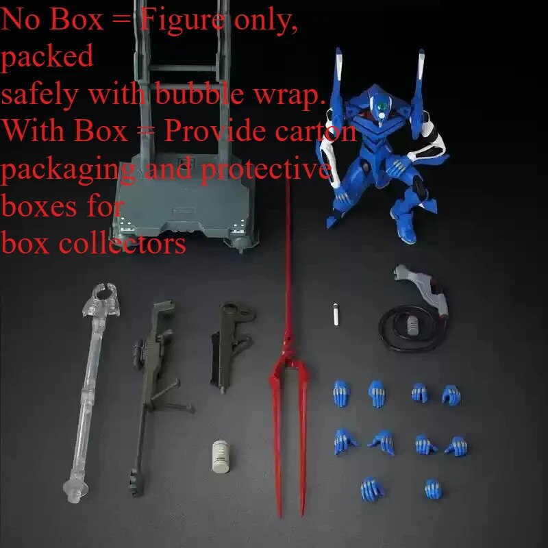 Фигурки Blokees EVA NEON GENESIS EVANGELION EVA00 Синий, Unit Zero Blue, With Box