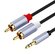 Кабель 3,5 мм на 2RCA