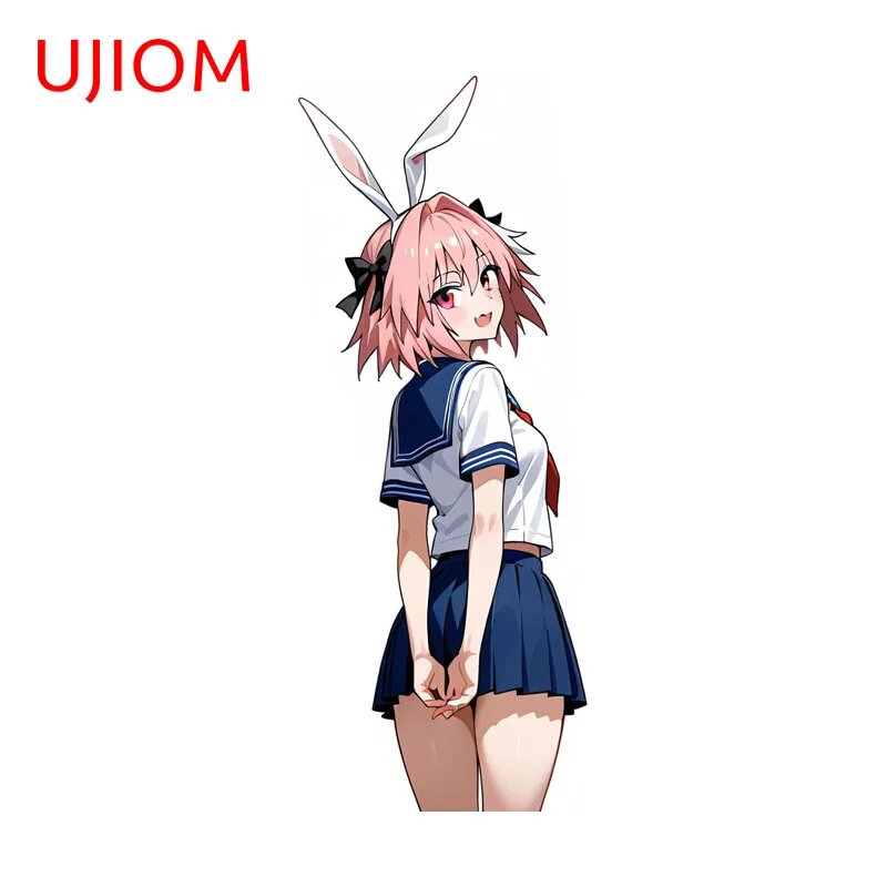 Наклейка на стену UJIOM Astolfo Кролик Белый, 16cm, YT-618425