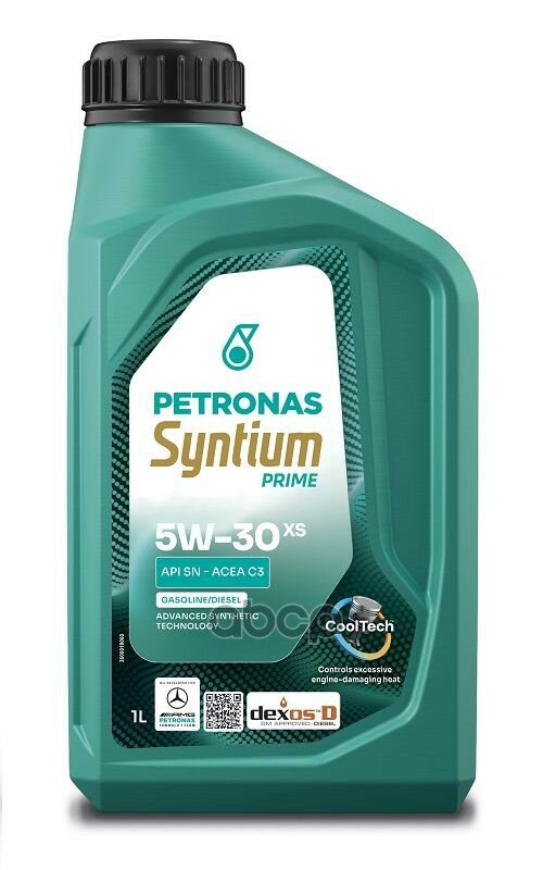 Масло моторное PETRONAS Syntium 5000 DM 5W-30 синт. ACEA C2/C3 1л PETRONAS арт. 71232E18EU
