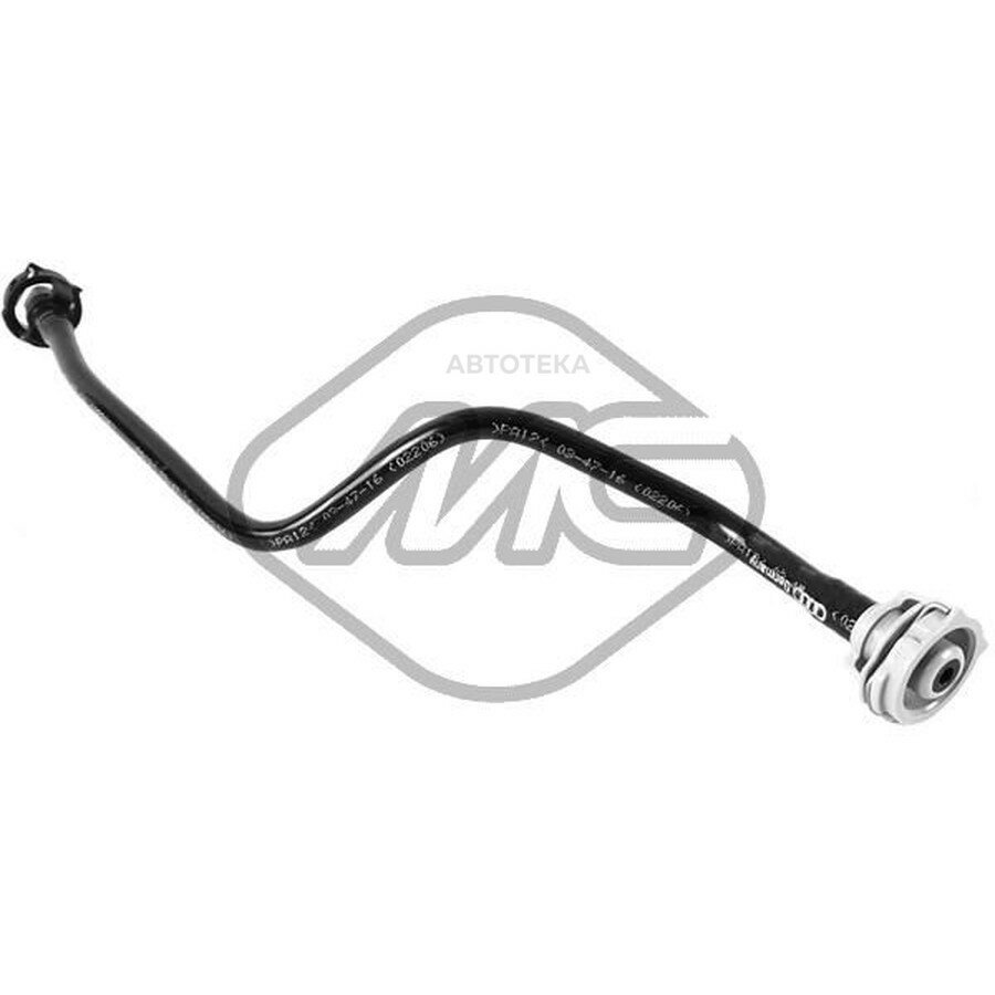 Патрубок радиатора AUDI A6 C7 (4G2/ 4GC) 2014- METALCAUCHO 33036