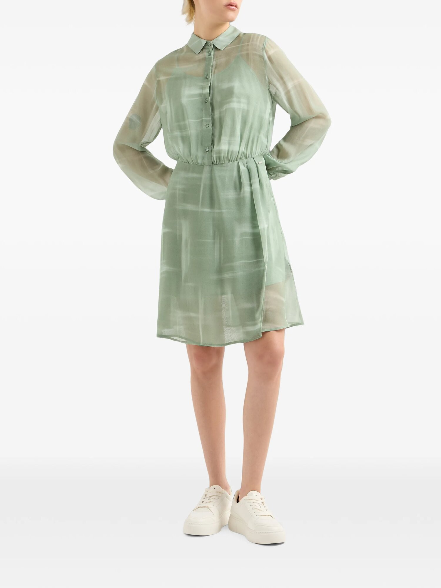 Платье Armani Exchange, размер 2, green — фото 1
