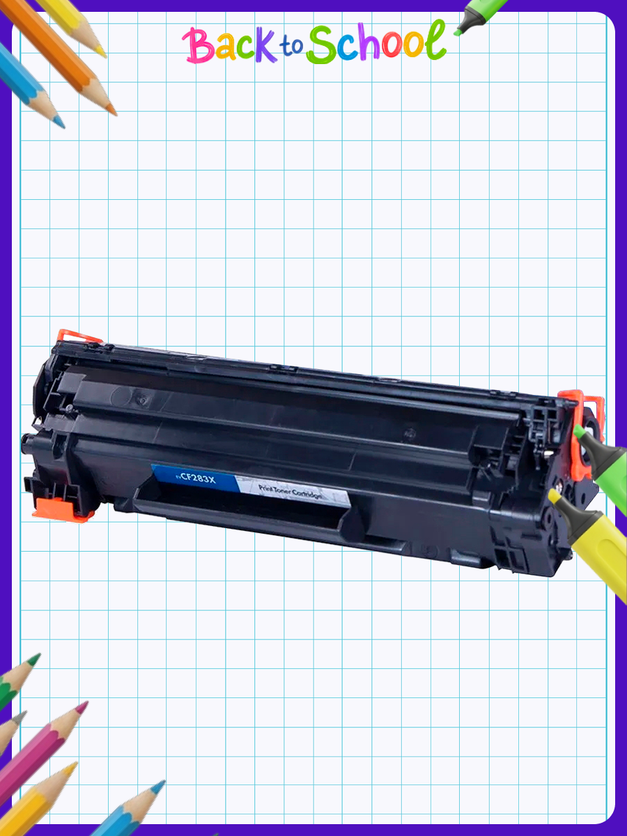Картридж для лазерного принтера NVP NV-CF283X, официальная гарантия