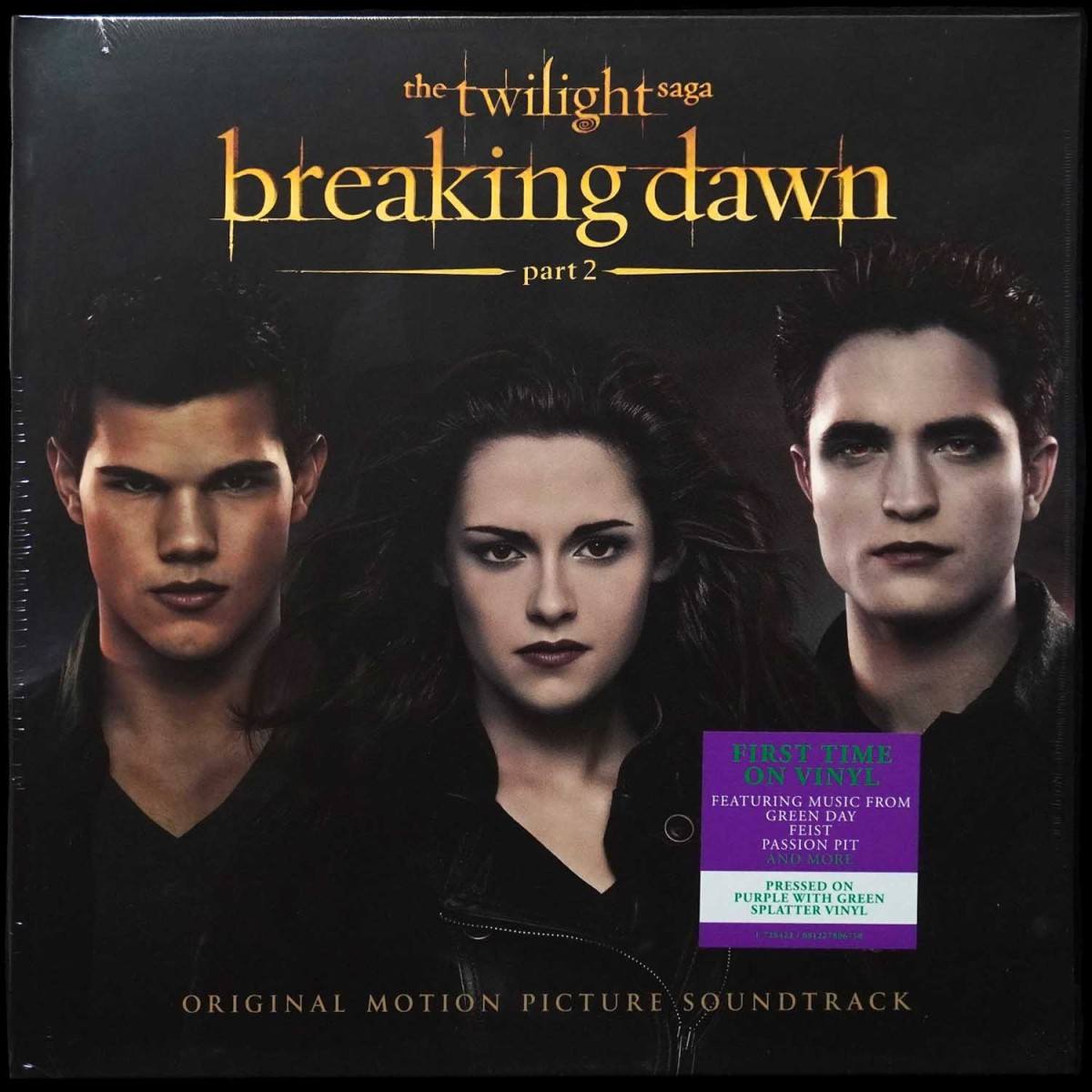 Виниловая пластинка Summit Entertainment V/A – Twilight Saga: Breaking Dawn - Part 2 (Original Motion Picture Soundtrack) (2LP, фиолетовый винил)
