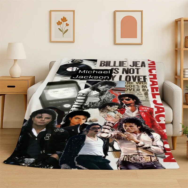 Одеяло King of Pop Star MJ Michael Jackson Livrane 75x90cm, 1