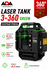 Лазерный уровень ADA LaserTANK 3-360 GREEN Basic Edition
