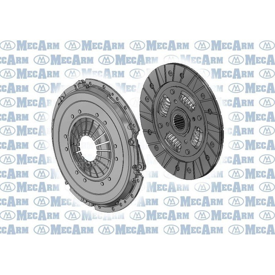 Комплект сцепления GM MERIVA B 10- 17CDTI диск+корзина под гидр. выжимн. MECARM MK10328D
