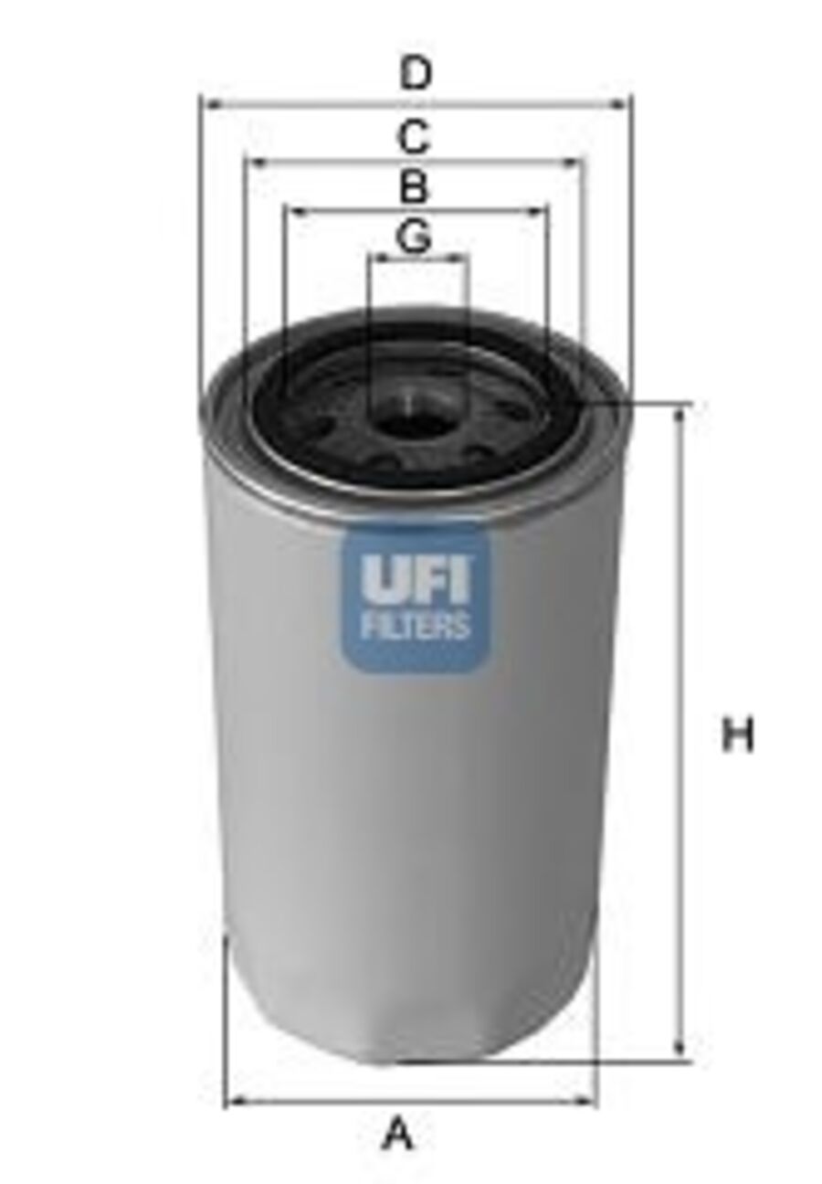Фильтр Масл. hyundai/Kia/Mazda/Mitsubishi/Subaru/Suzuki (UFI 23.151.00)