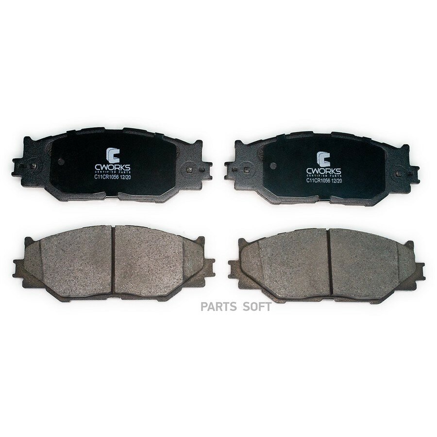 Колодки тормозные передние (LEXUS IS220/IS250 05-) (TRW GDB3410) C11CR1056