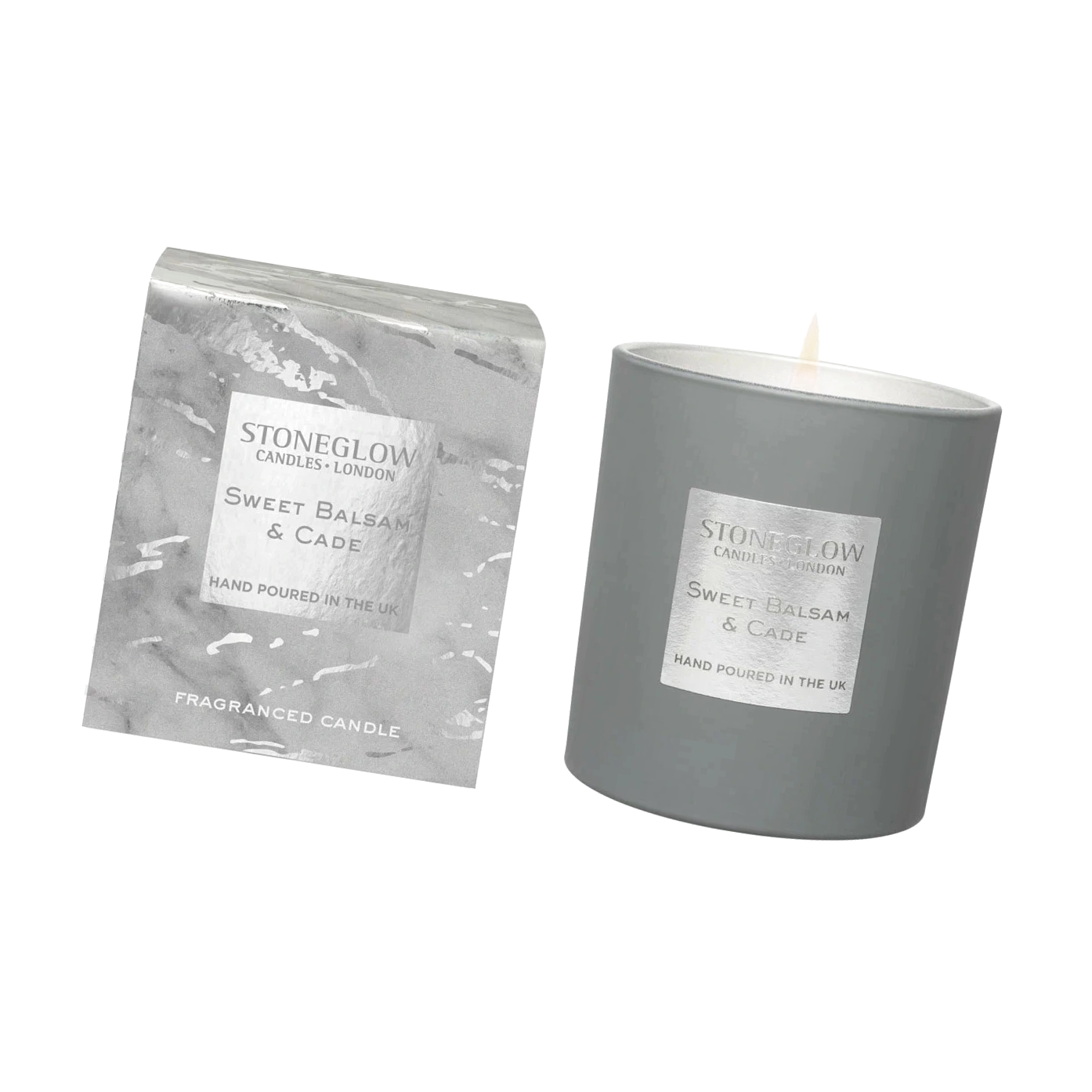 Свеча Stoneglow Sweet Balsam and Cade 220 гр для помещений / Сладкий Бальзам и Каде