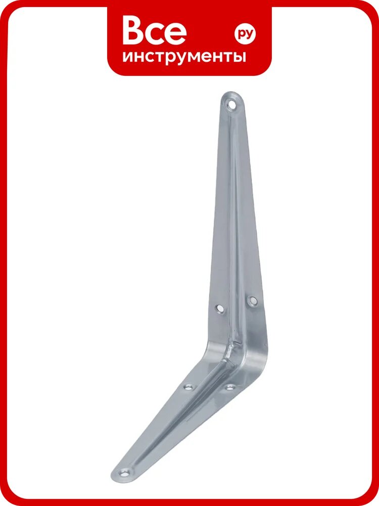 Уголок для полок нора-м сереб. 150х125 5х6 5569