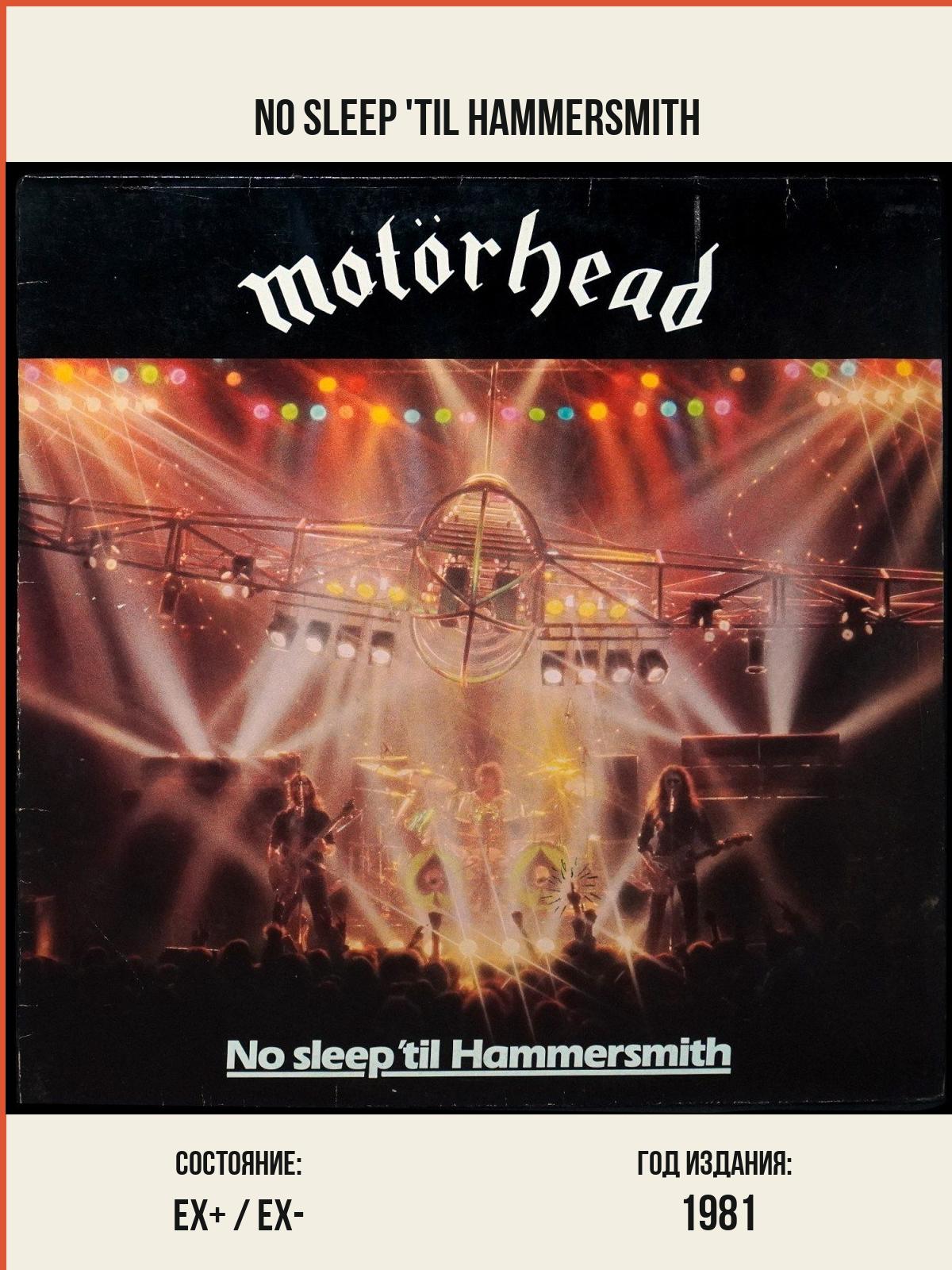 Виниловая пластинка Bronze Motorhead – No Sleep 'til Hammersmith