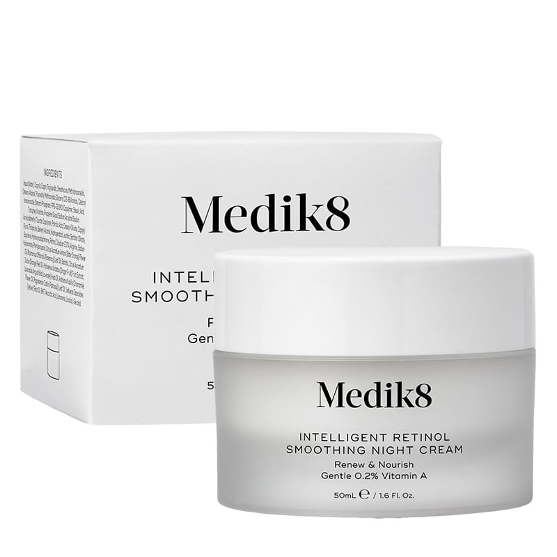 Крем для ухода за кожей Medik8 Intelligent Retinol Smoothing Night Cream Крем с ретинолом 0,2 %, устраняющий признаки старения 50 мл