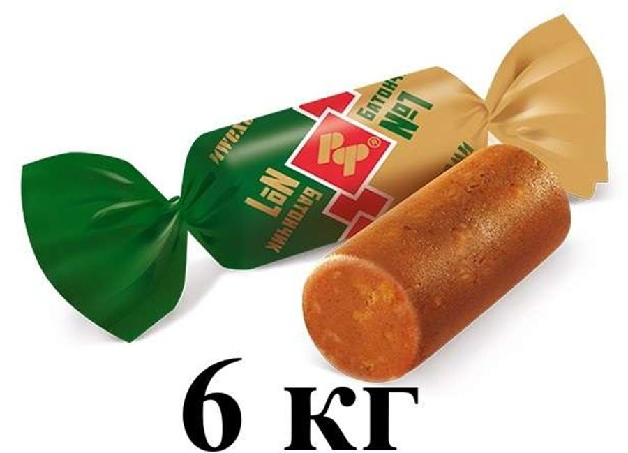 Рот Фронт Батончики с орехами, 6 кг