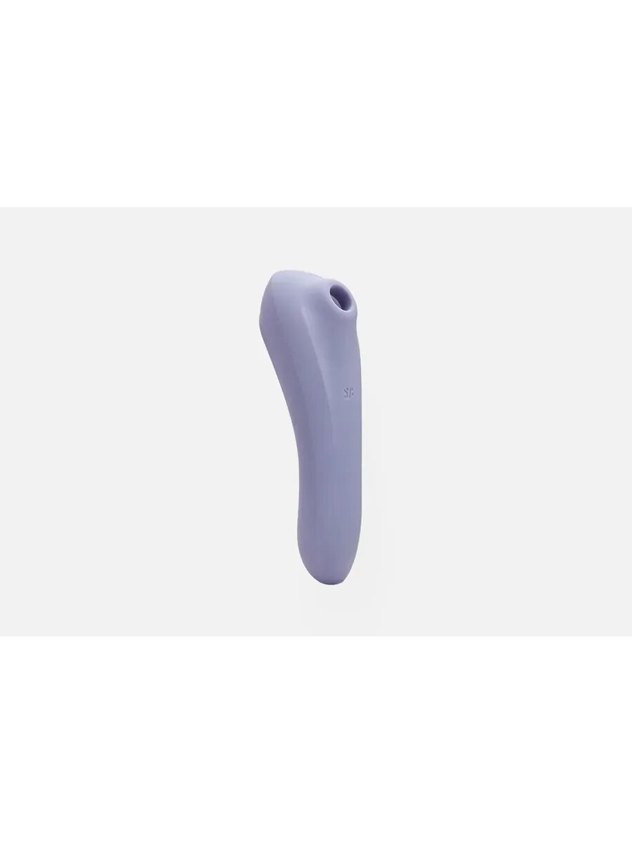 #Satisfyer Dual Pleasure Purple Вакуумный cтимулятoр 1шт#