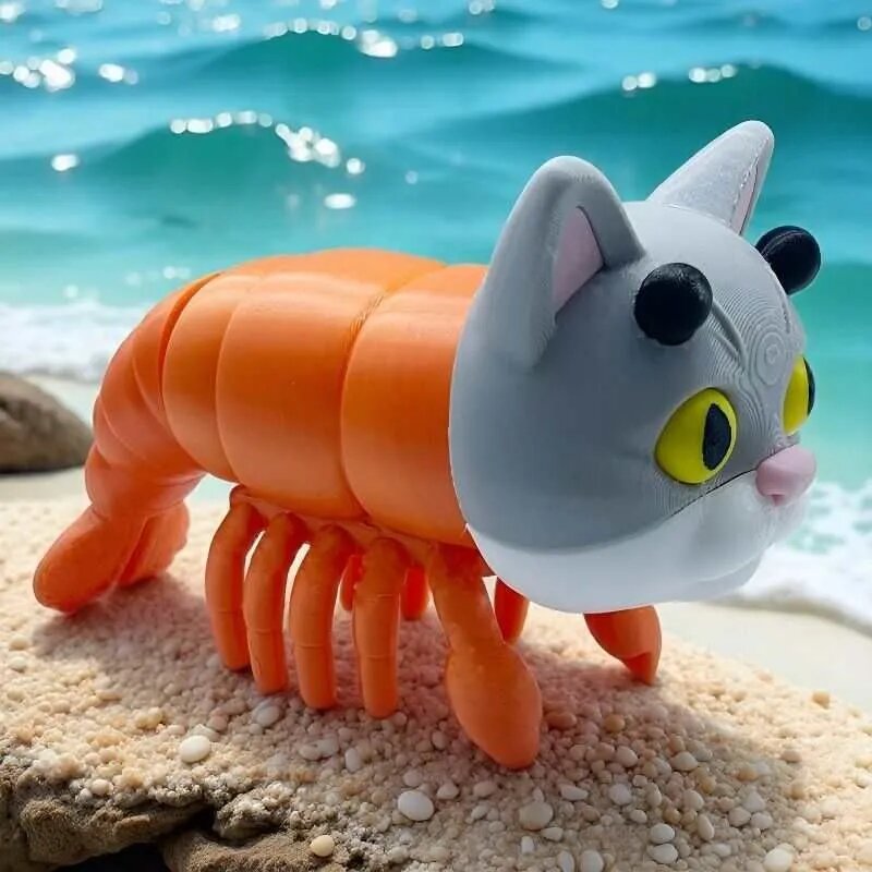 Серия подвижных фигурок по мотивам Классика гор и морей, игрушка-антистресс, пластик