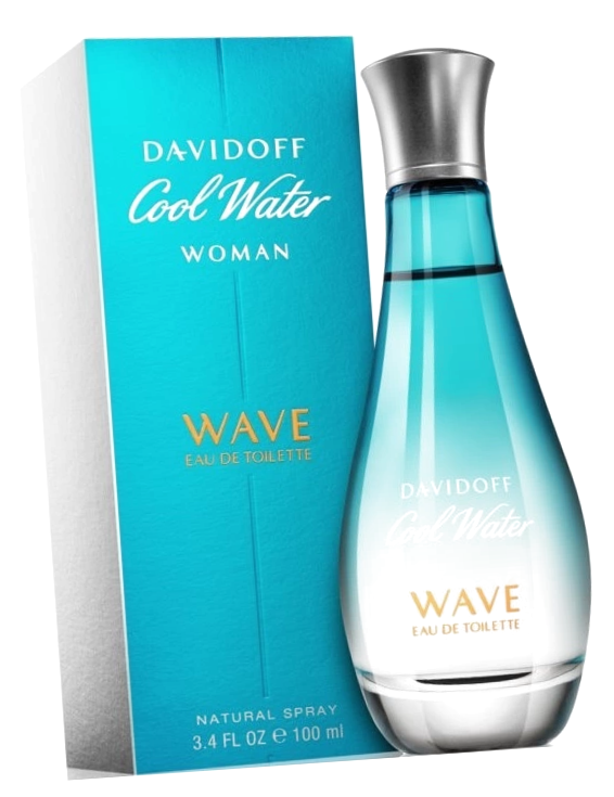 Davidoff Cool Water Wave туалетная вода 100 мл / Давыдов Кул Вотер Вейв для женщин