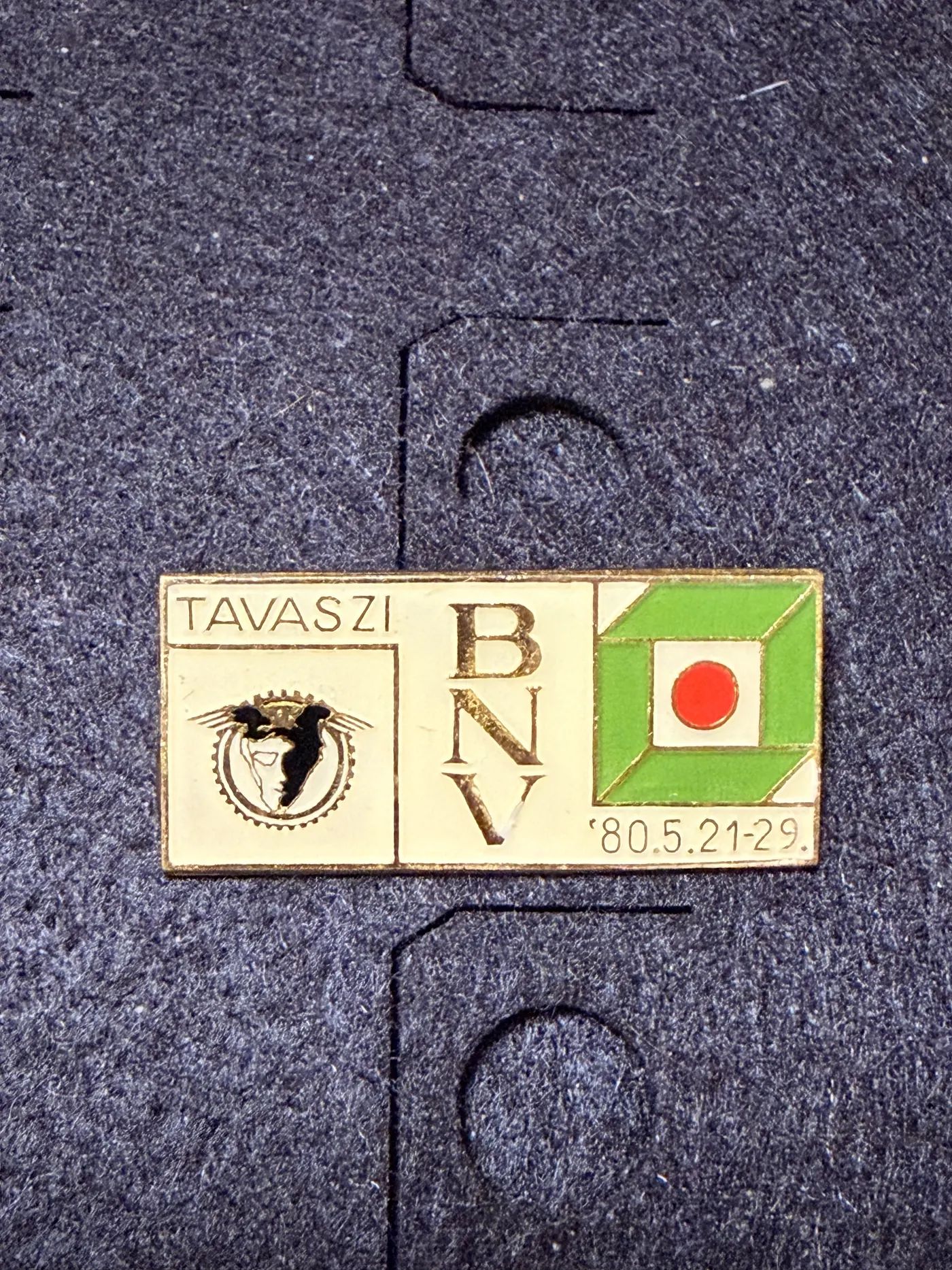 Значок Tavaszi BNV 1980