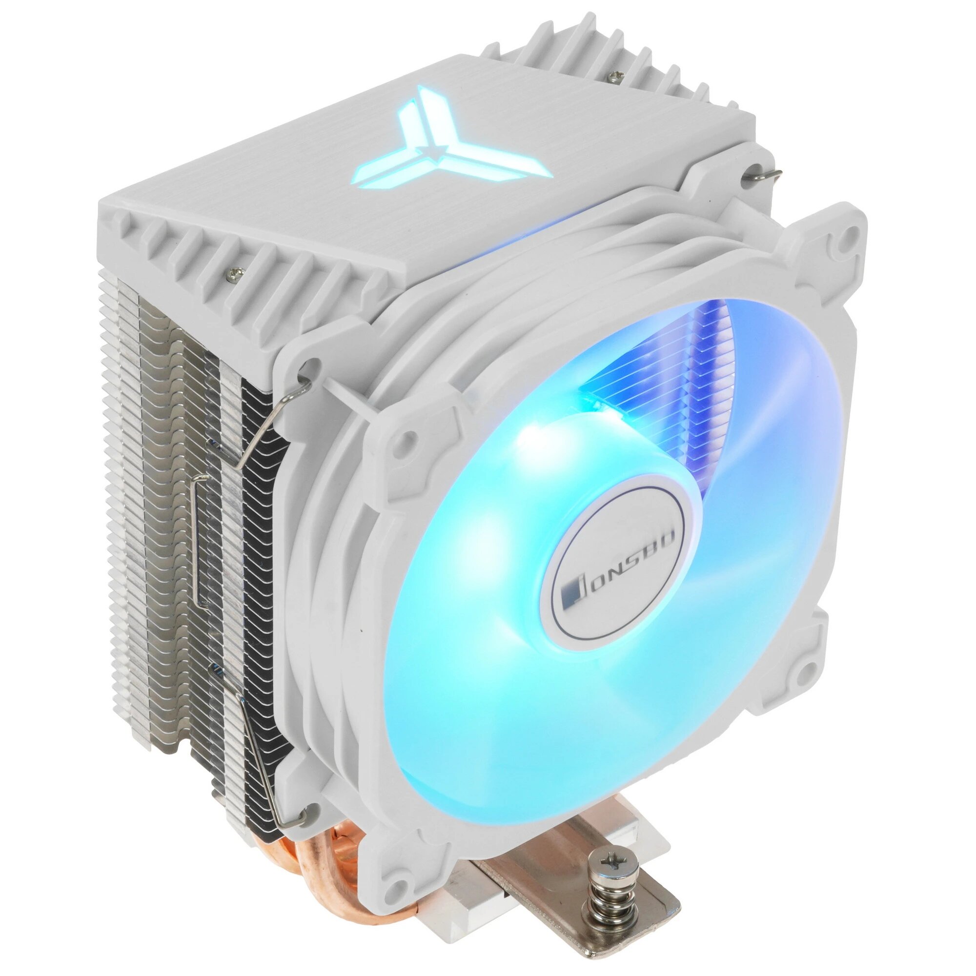 Процессорный кулер JONSBO CR-1400 E ARGB, 160Вт, LGA1700/1200/115X/AM4, белый