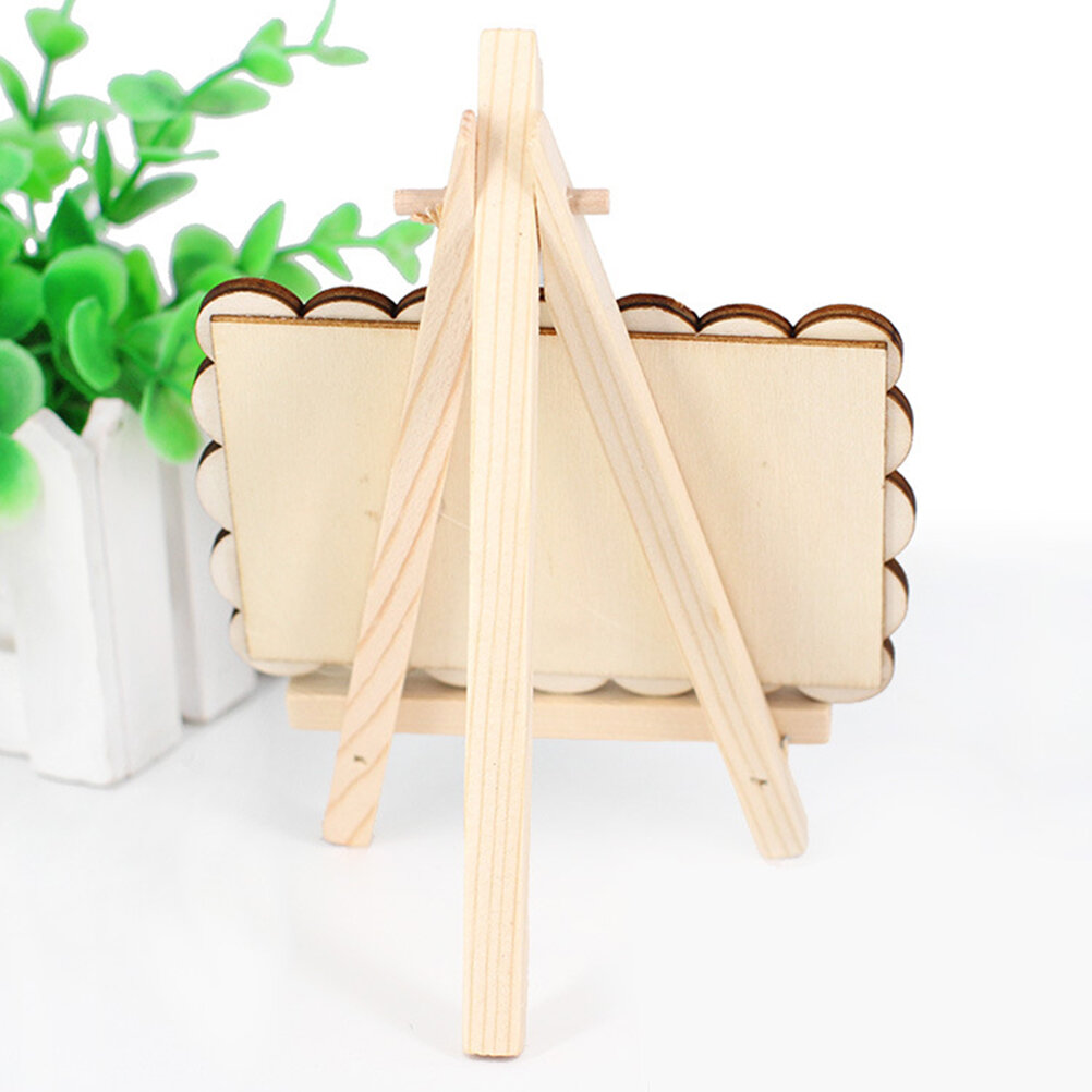 3 Штуки Незаконченные Деревянные Фото рамки DIY для Детей Развитие Координации 11.5X8.5X2.5CM