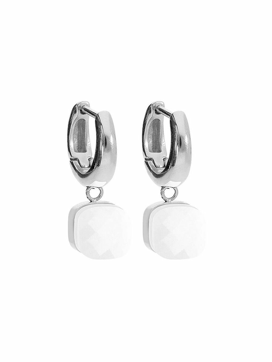 Серьги Qudo, кристалл, хрусталь, кристаллы Swarovski