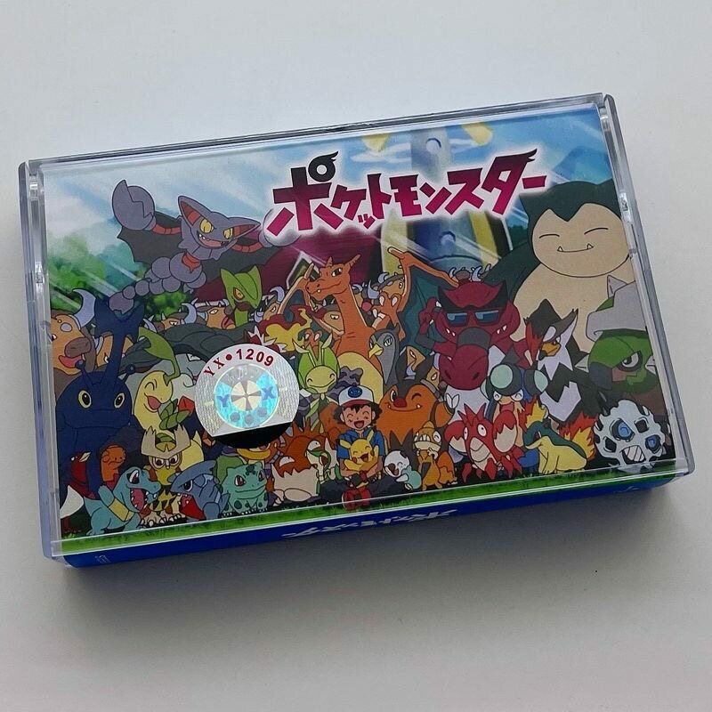 Аудиокассета Pokémon ポケットモンスター — музыка из аниме и игр, японская музыка