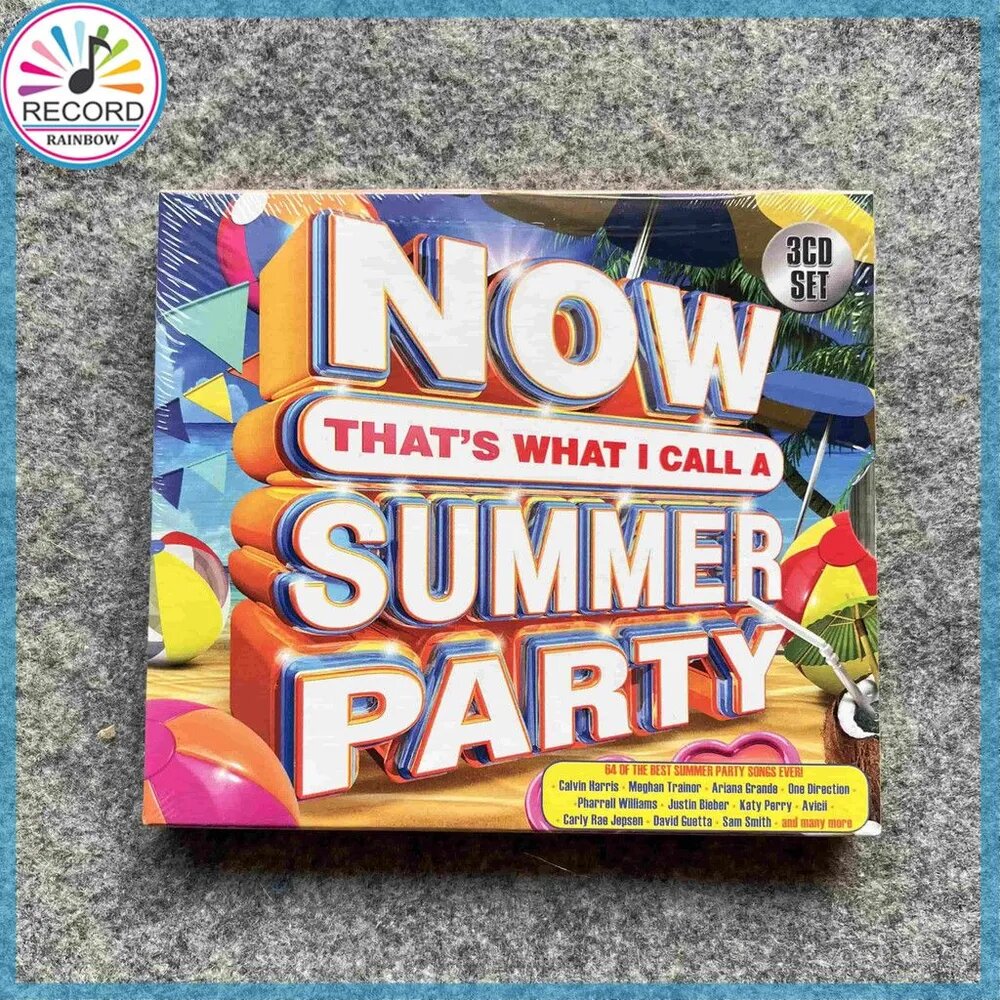 CD Now That's What I Call A Summer 3CD 1Z1051 запечатанный совершенно новый альбом