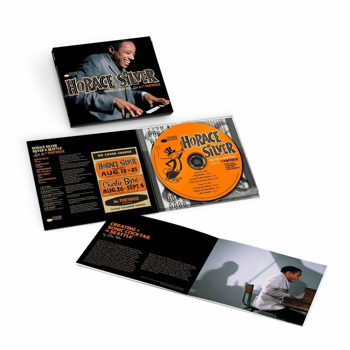 Музыка CD Horace Silver - Silver In Seattle: Live At The Penthouse, CD, Album, Mono
