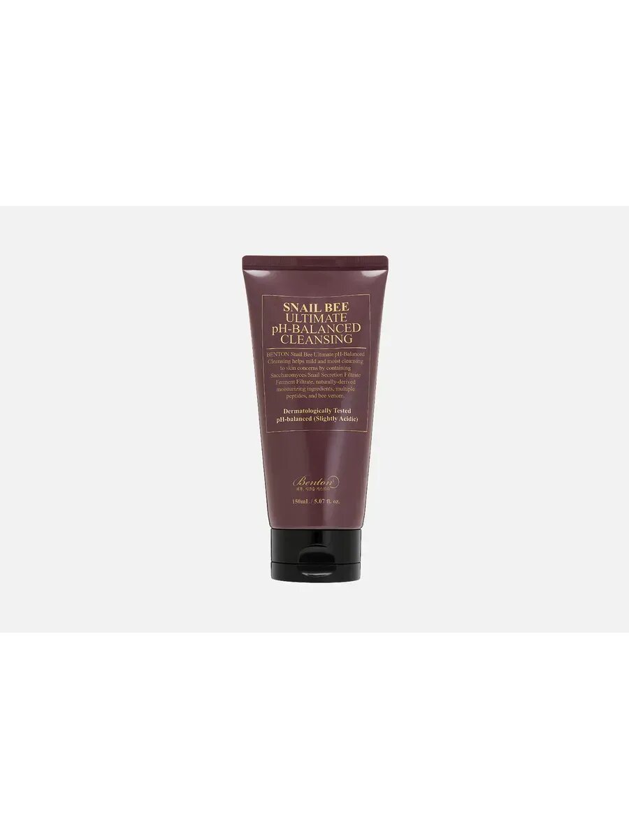 #Пенка для умывания BENTON Snail bee Ultimate PH-balanced 150 мл#