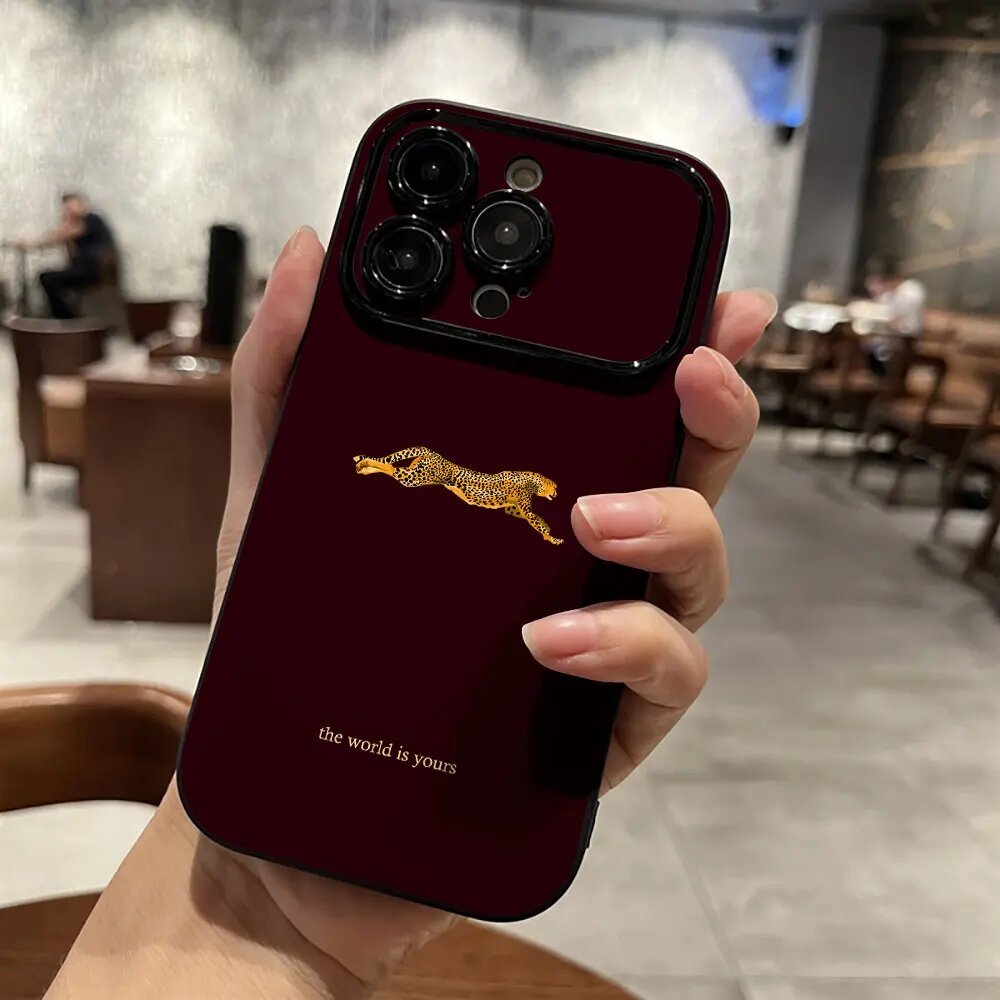 Чехол Golden Leopard для iPhone 17, 16 Pro Max, 15 Pro, 14 Pro Max, 12 Pro Max, 11, 13 — iPhone 14