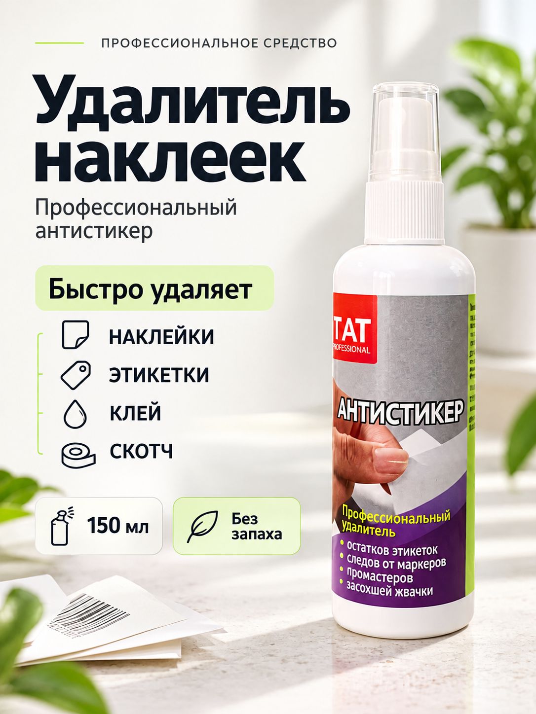 Антистикер спрей 150 мл