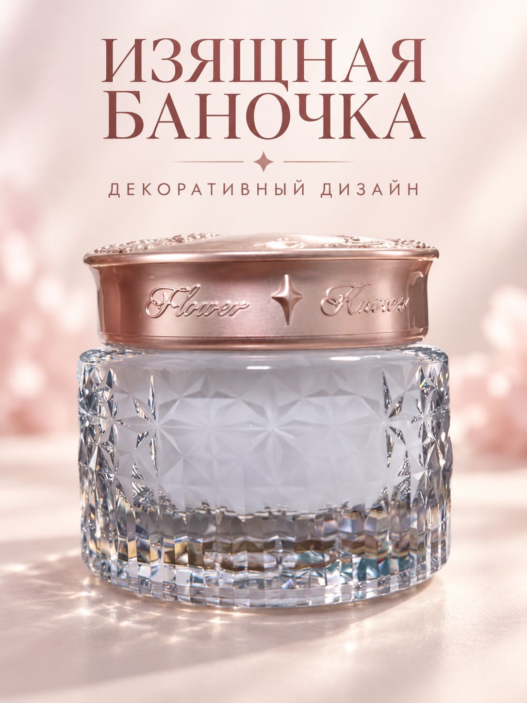 База под макияж в роскошной баночке