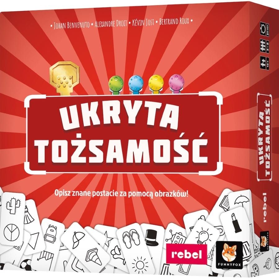 Настольная игра Rebel "Скрытая личность", семейная игра для детей