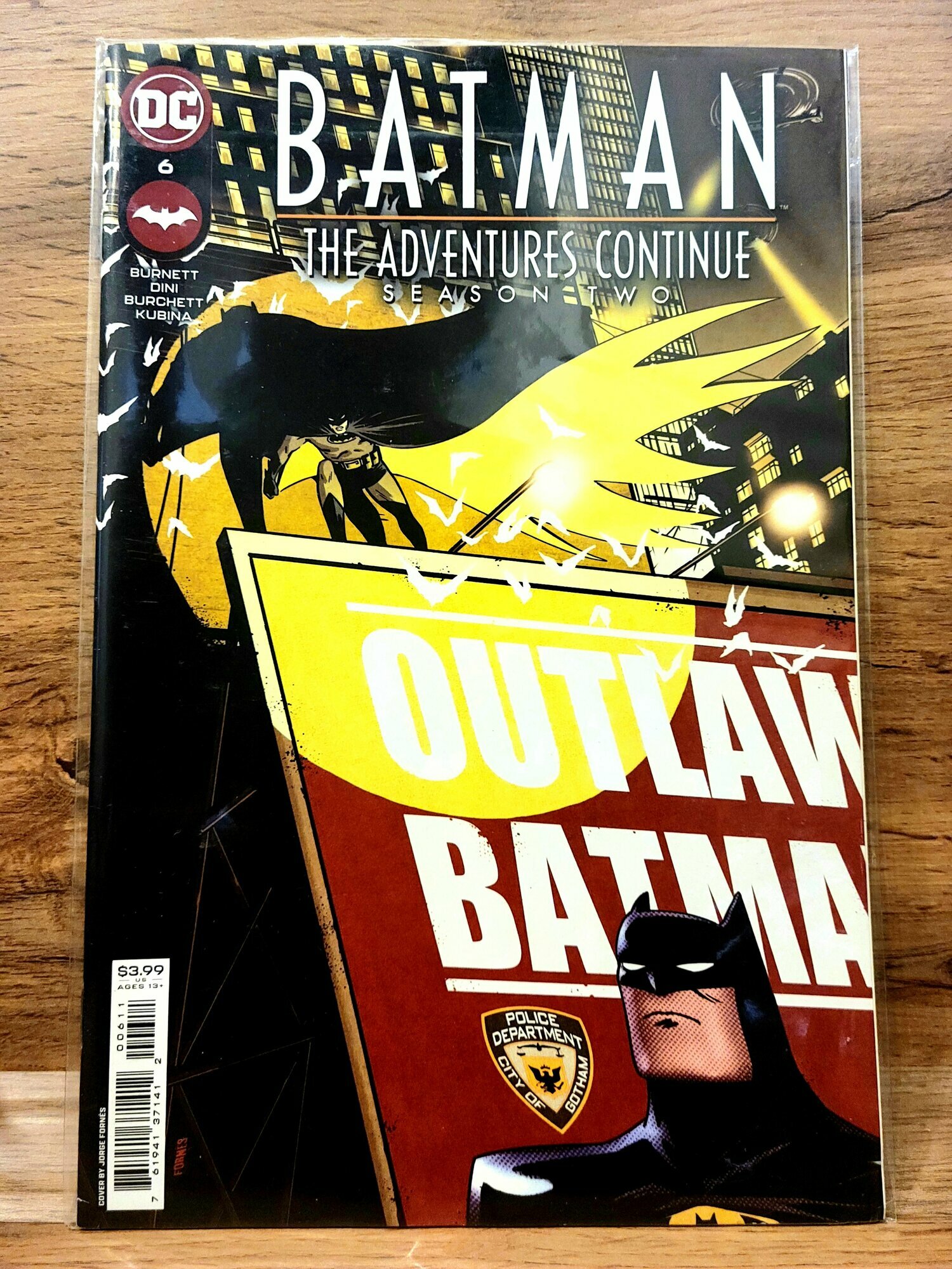 Batman The Adventure #6. Оригинальный Американский Комикс.