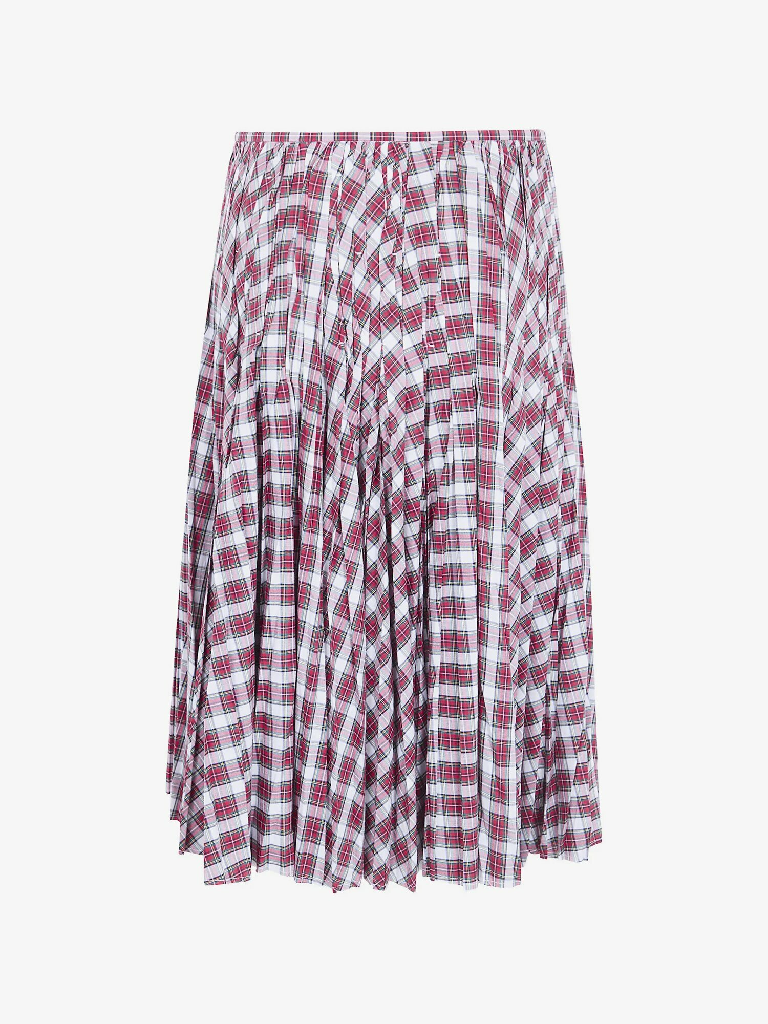 Юбка N° 21 Check-pattern pleated midi skirt, размер 38 — фото 1