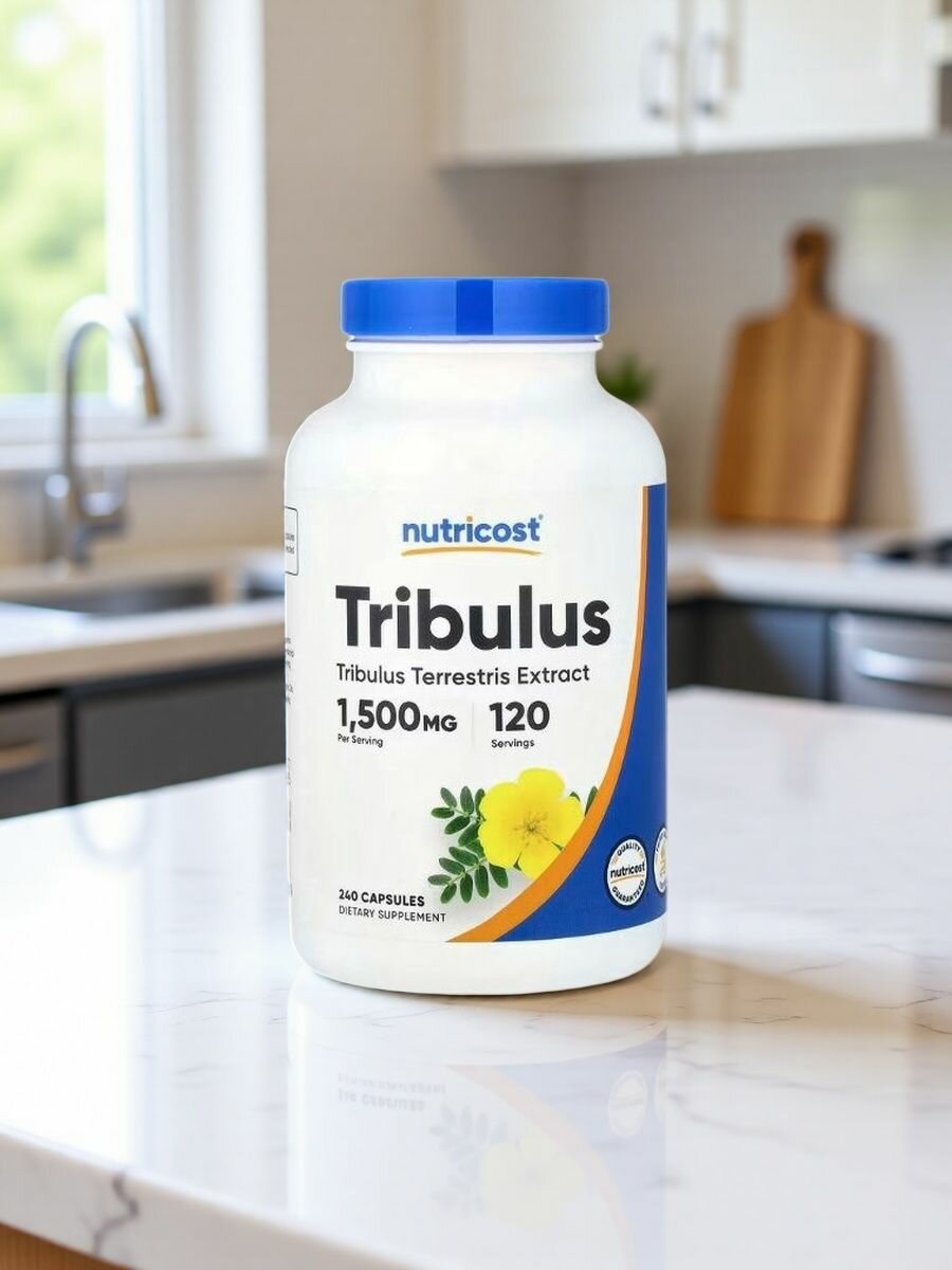 Якорцы, tribulus 240 капсул Nutricost
