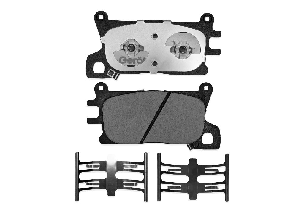 Тормозные колодки Gerat BPF334PG (передние) для а/м GENESIS G80, GV80