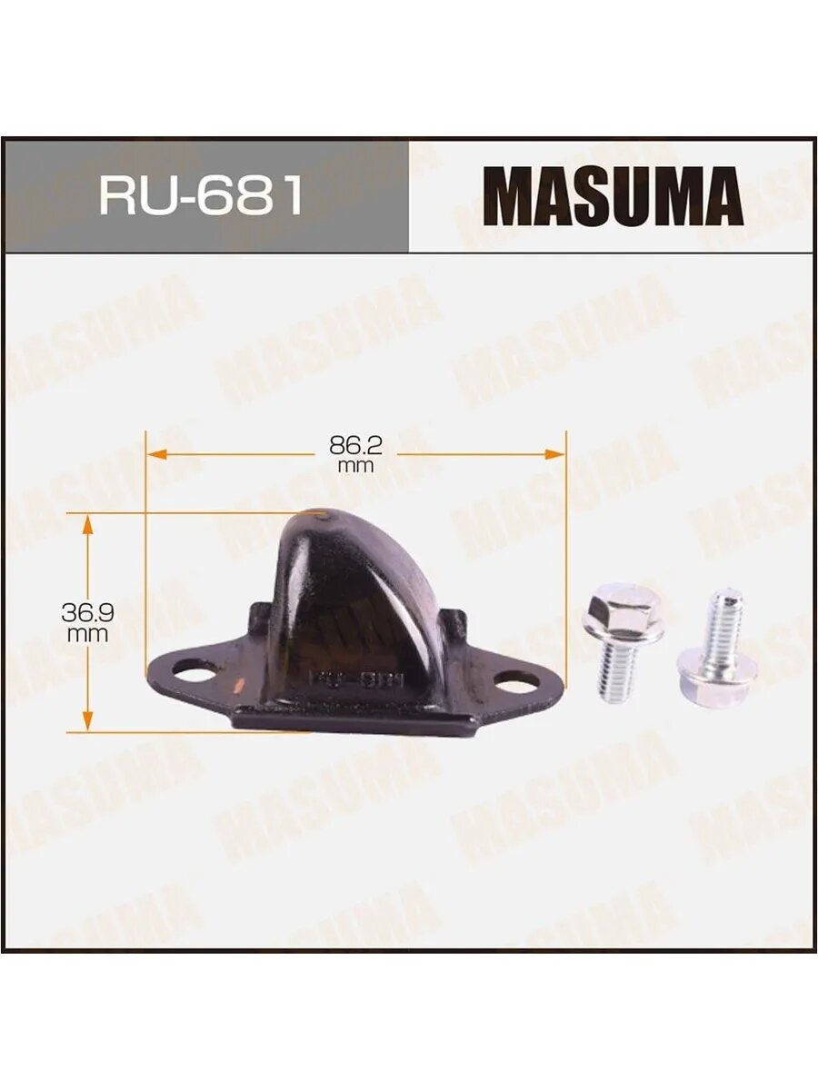 Отбойник для а/м MITSUBISHI Pajero Sport 09-, L200 05-, арт. RU681