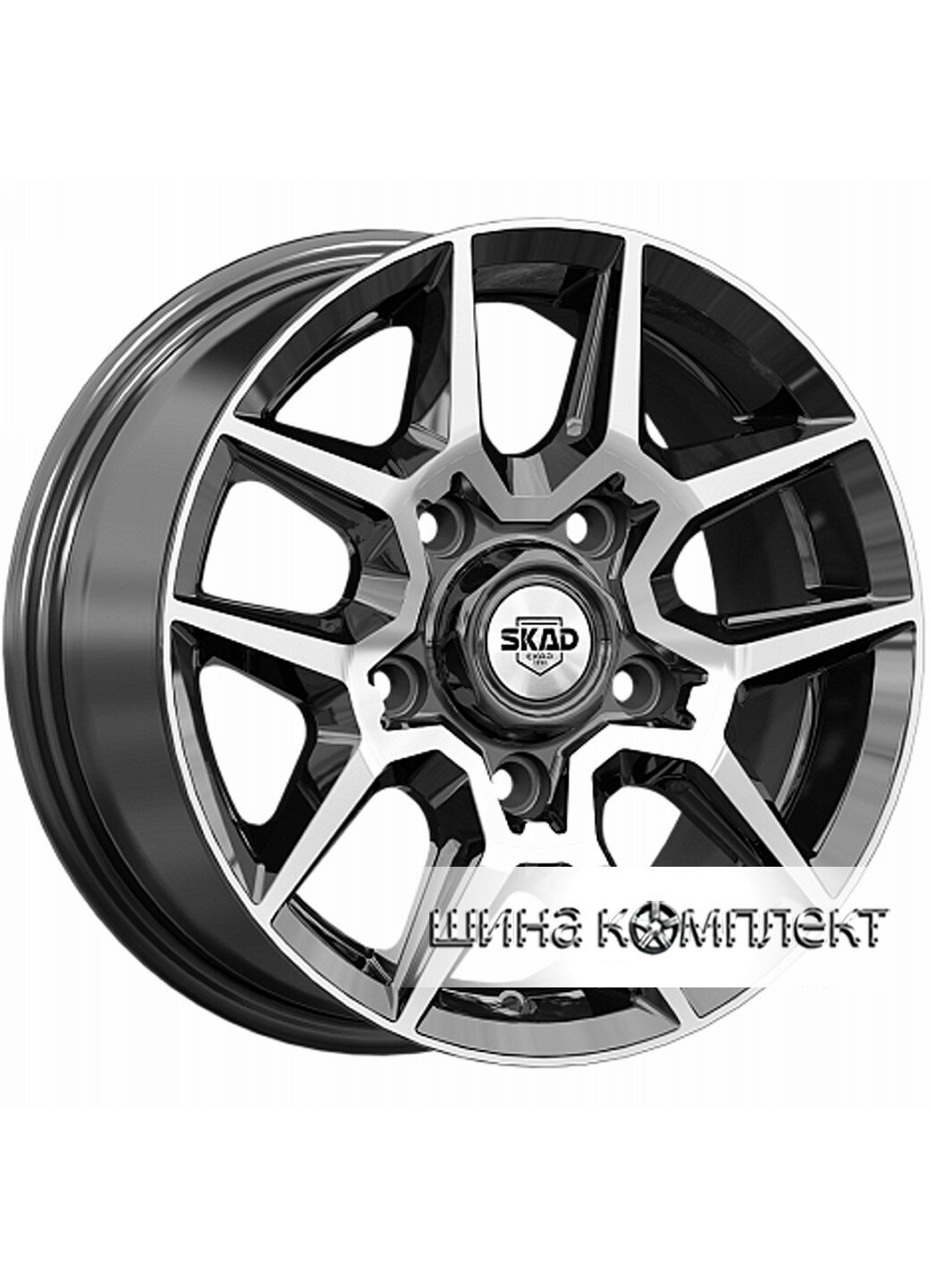 Колесный диск Скад Кангар (КЛ1196) 6,5x15 5x139,7 ET40 98,1 Алмаз