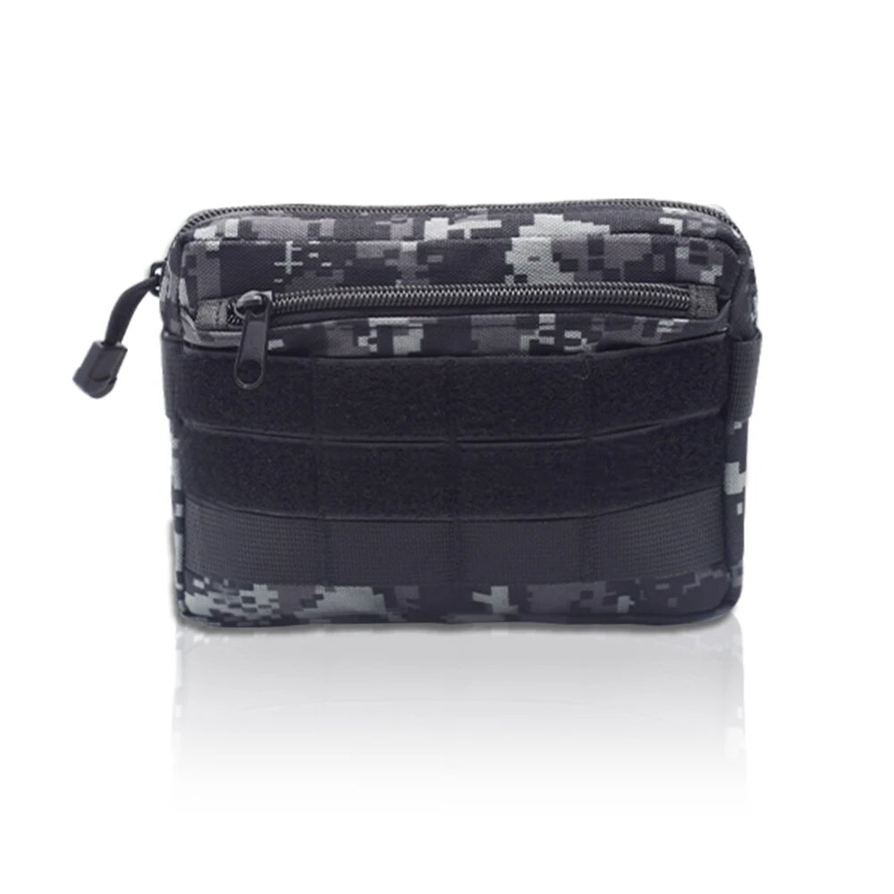 EDC поясная сумка из полиэстера Black Camo
