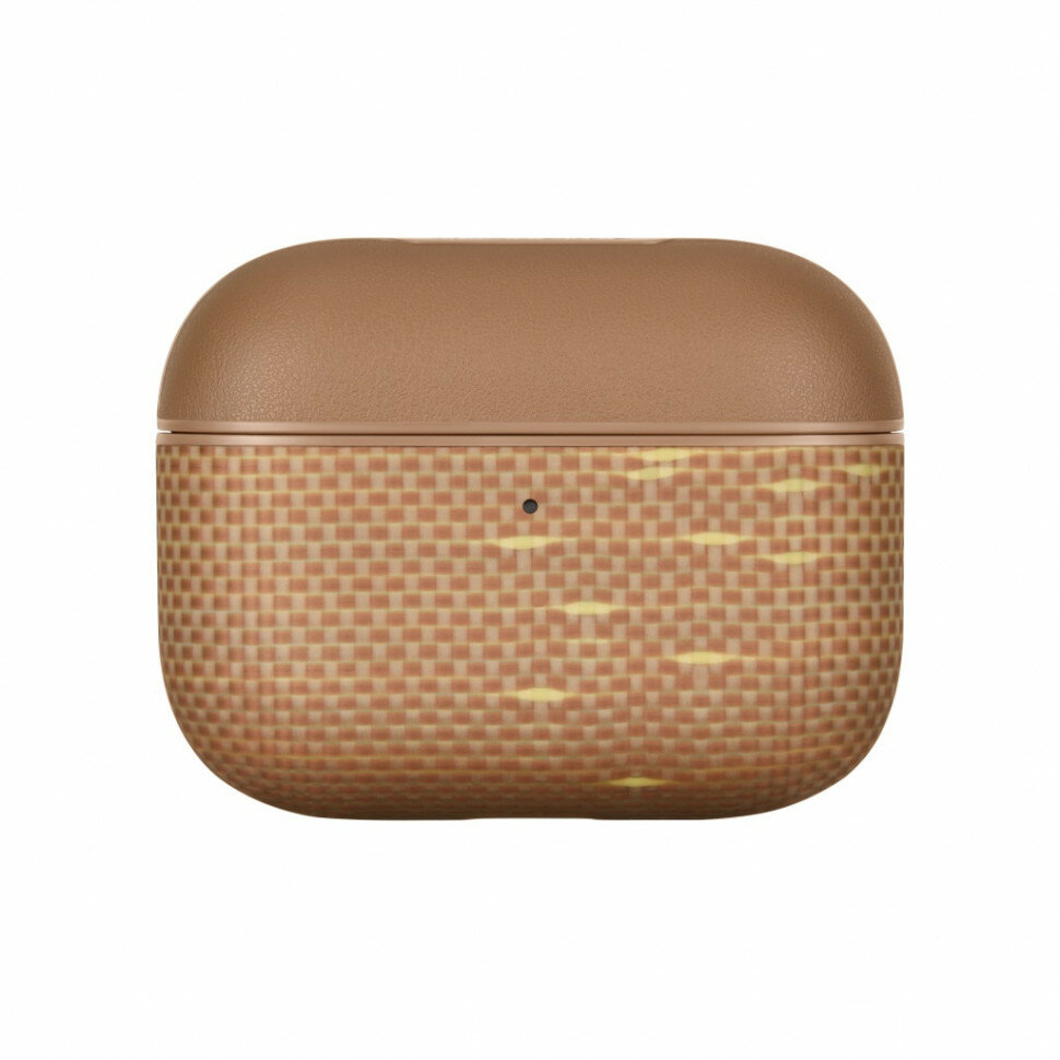 Чехол PITAKA Aramid Fiber Case для AirPods Pro 3 - Golden Glint