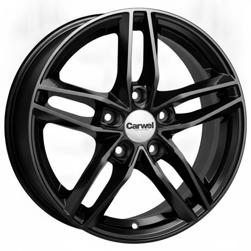 Диск колесный Carwel Тау 107 6,5x16 5x110 Dia65.1 ET37 цвет BK