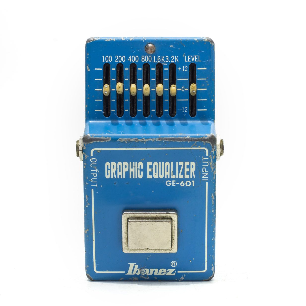 Ibanez GE-601 Graphic Equalizer - педаль эффектов (Дисконтный товар. Возможны мелкие царапины и потёртости на корпусе)