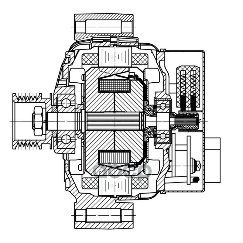 Генератор для автомобилей Mercedes-Benz C W202 (93-) 1.8i/2.0i/E W210 (95-) 2.0i/2.3i 115A STARTVOLT арт. LG1517
