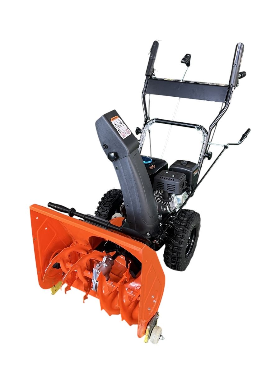 Снегоуборщик бензиновый HARD WORKER ST 610Е самоходный, 7 л. с, 61 см захват, выброс 15 м, 6/2 скоростей, электростартер
