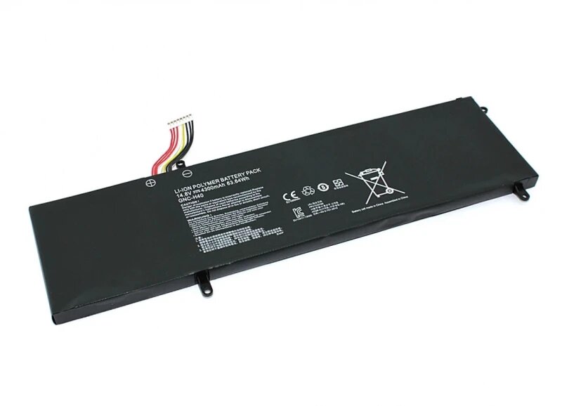 Аккумуляторная батарея для ноутбука Gigabyte P34V2 (GNC-H40) 14.8V 4300mAh/63.64Wh