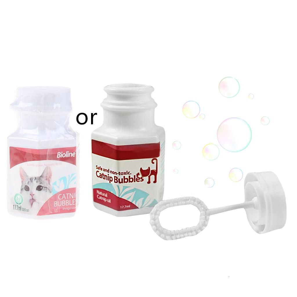 Забавные пузыри для кошек с кошачьей мятой, 17 мл, 17 ml